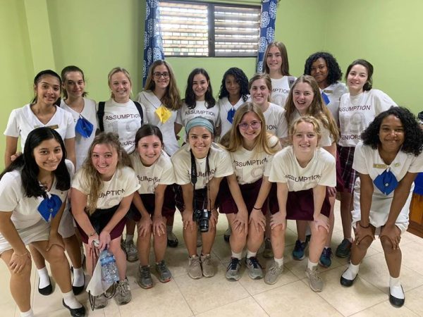 Welcome to Belize and SCA to our sister Mercy girls. – SCA